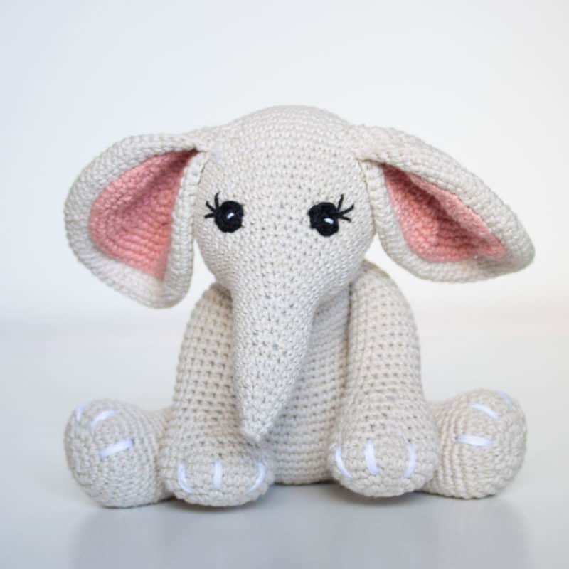 Crochet Elephant Pattern - Just A Little Crochet