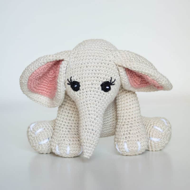 Crochet Elephant Pattern - Just A Little Crochet